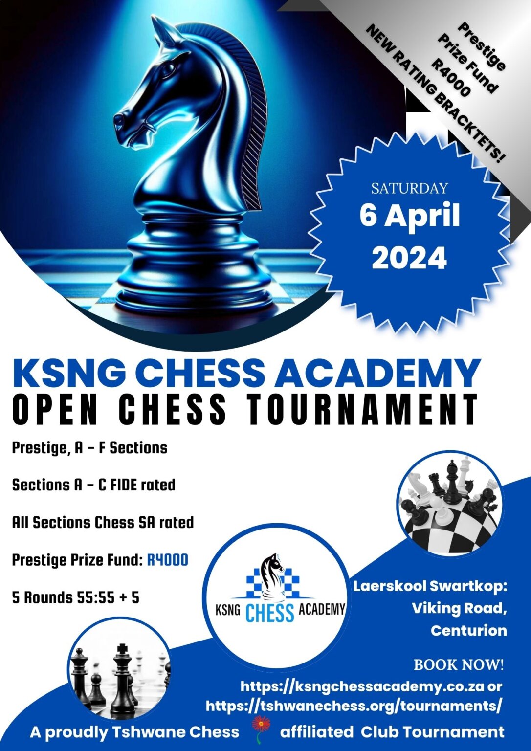 Tournament Bookings – Tshwane Chess